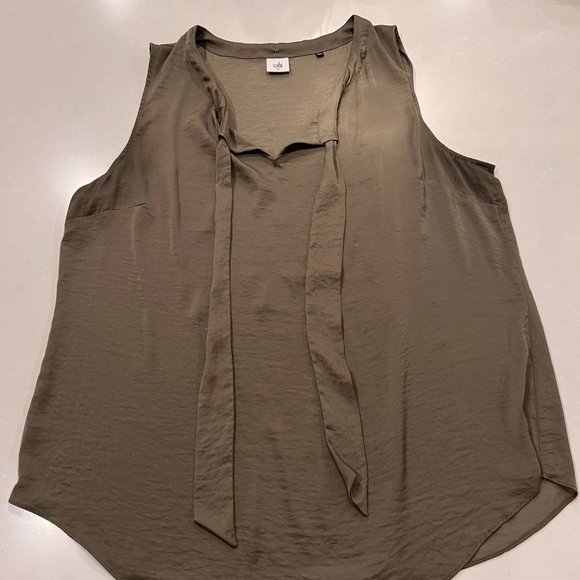CAbi | Tops | Cabi Style 362 Cinch Top Olive Size Xl | Poshmark